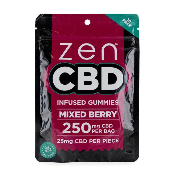 Zen CBD | Mixed Berry Gummies